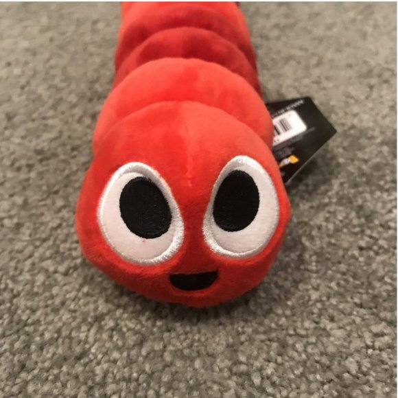 Bonkers | Toys | Slitherio Bendable Worm Red 8 Plush Toy Bonkers Toys ...